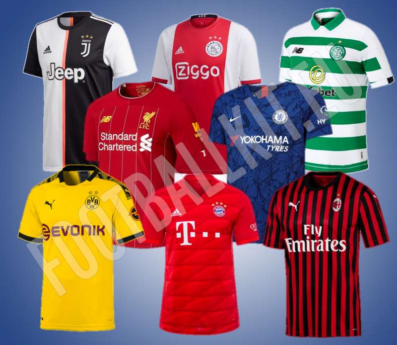 New football kits for the 2019/20 season - FootballKit Eu